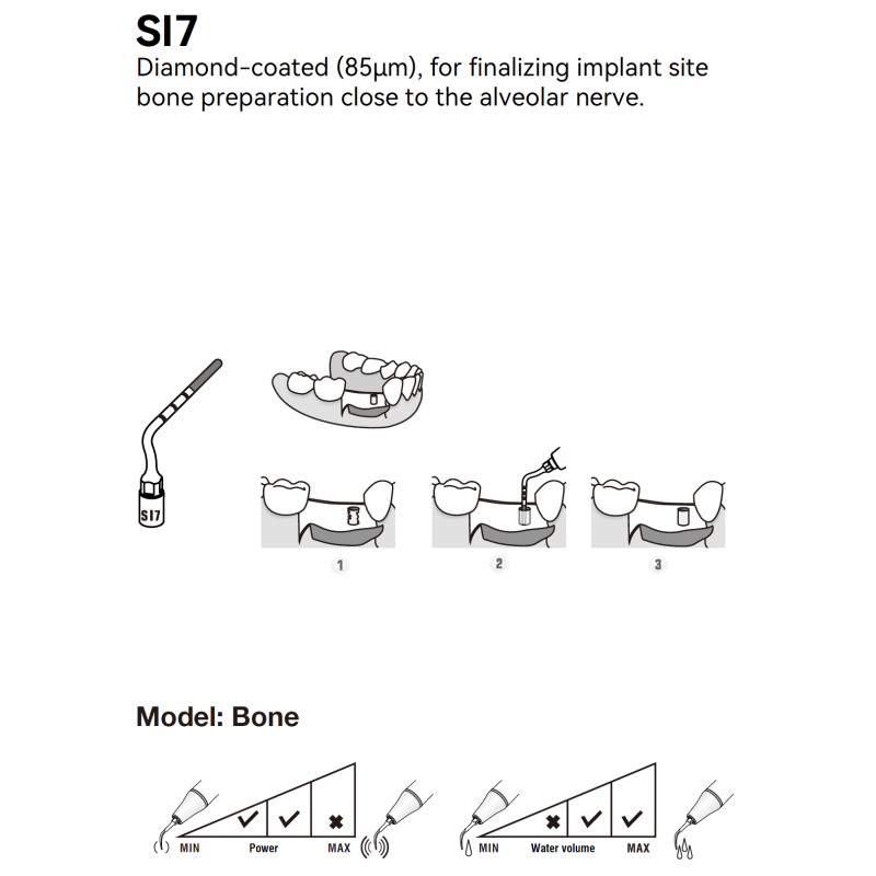 Insert SI7 Piezo - DTE Woodpecker
