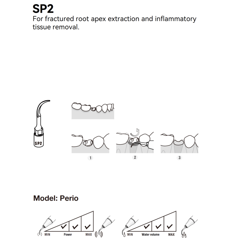 Insert SP2 Piezo - DTE Woodpecker