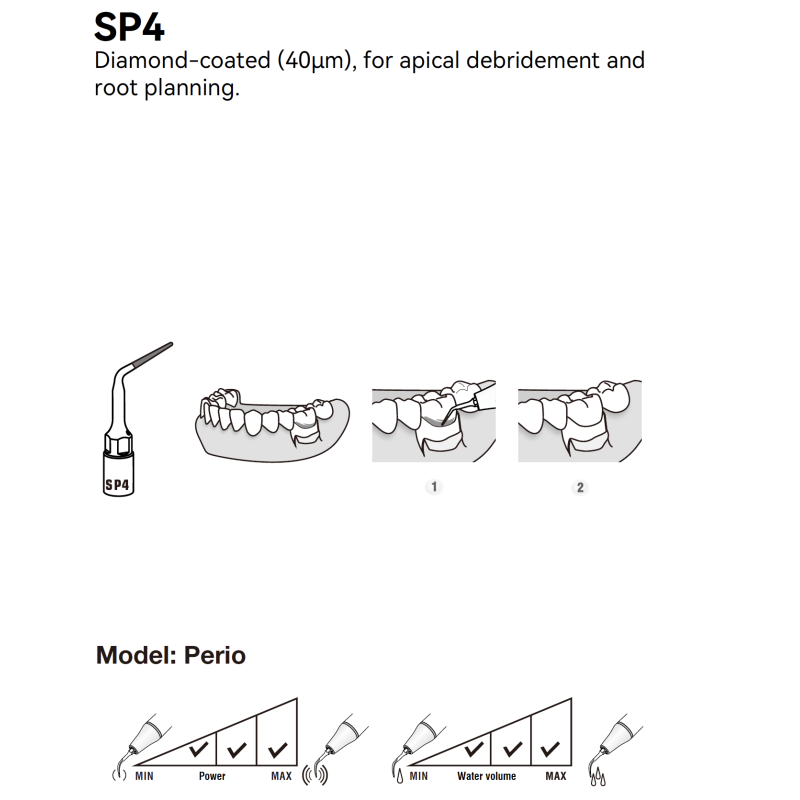 Insert SP4 Piezo - DTE Woodpecker